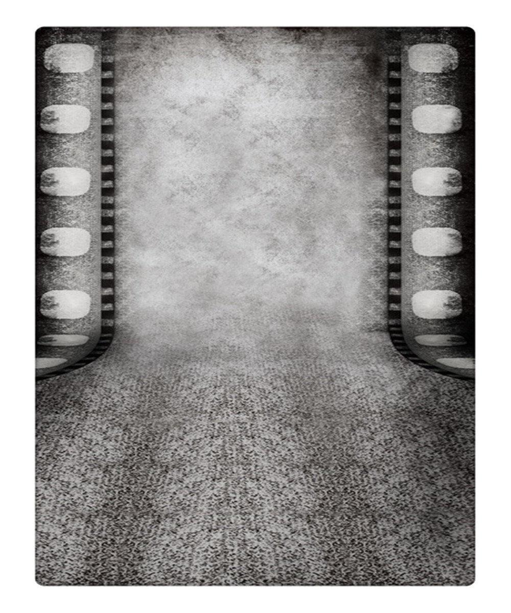 MOHome 5x7ft Photography Backdrops Grey and White Film Style Background ...