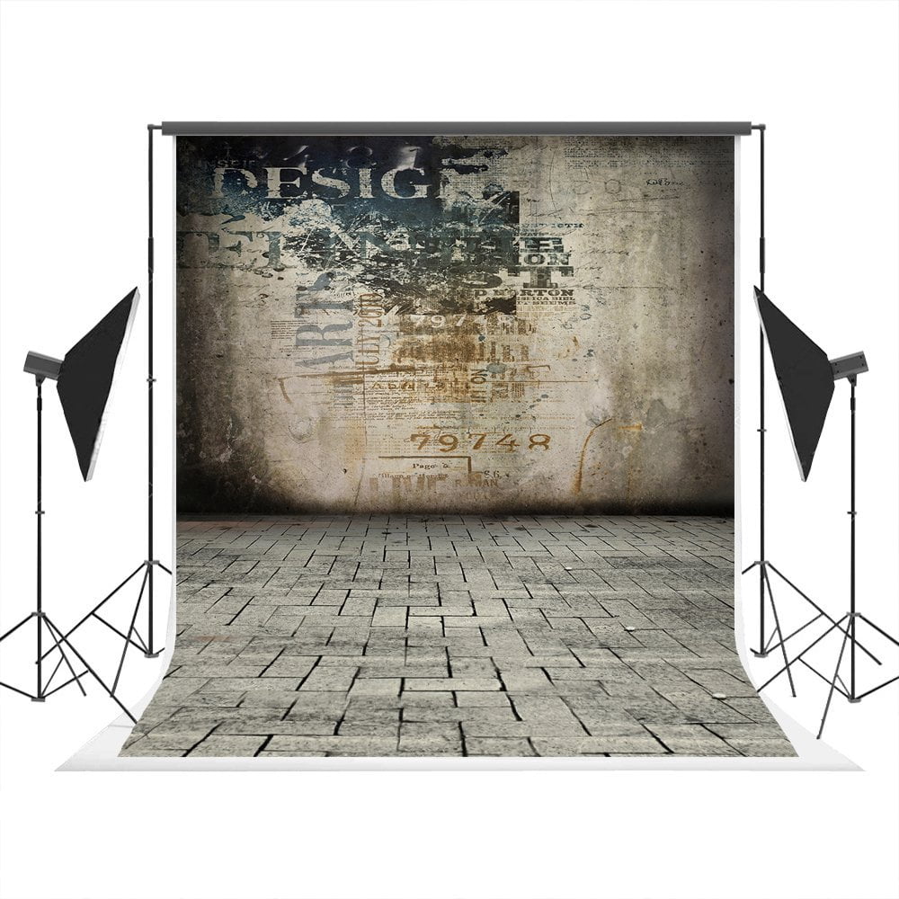 MOHome 5x7ft Photography Background Graffiti Wall Alphabet Photo ...