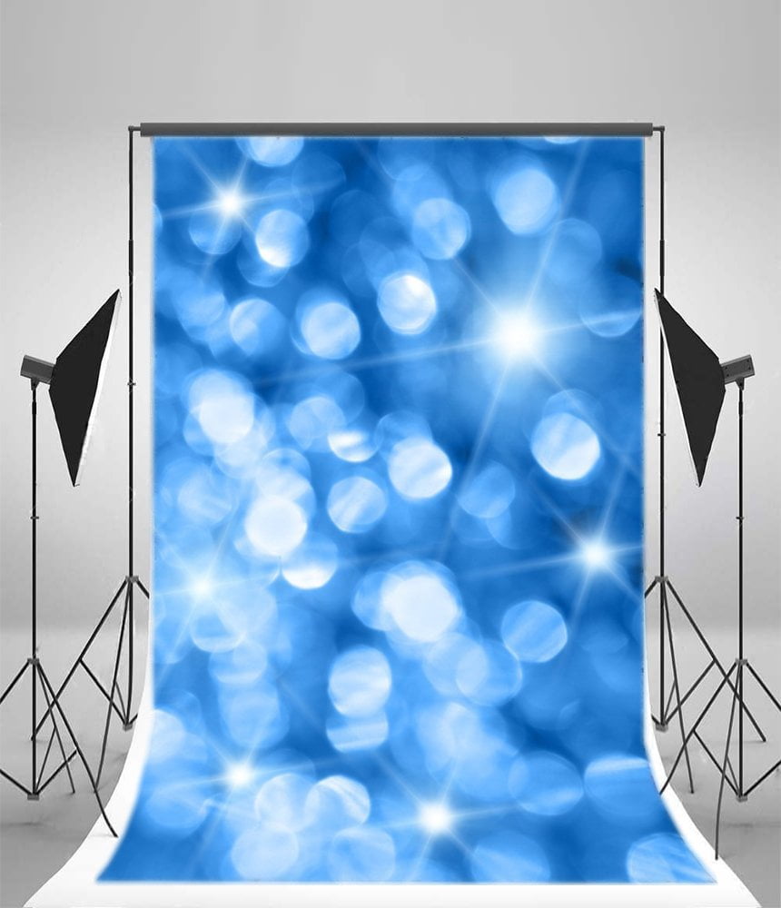 Mohome 5x7ft Photography Bokeh Backdrop Sparkling Spots Shinning Dots