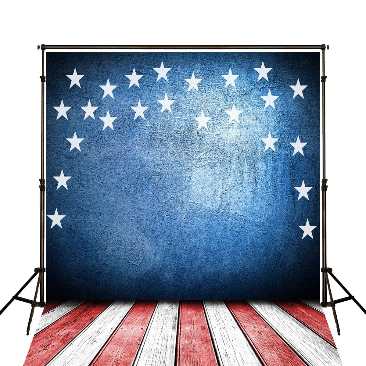 MOHome 5x7ft Photography Star Wood Backdrop Independence Day Newborn ...