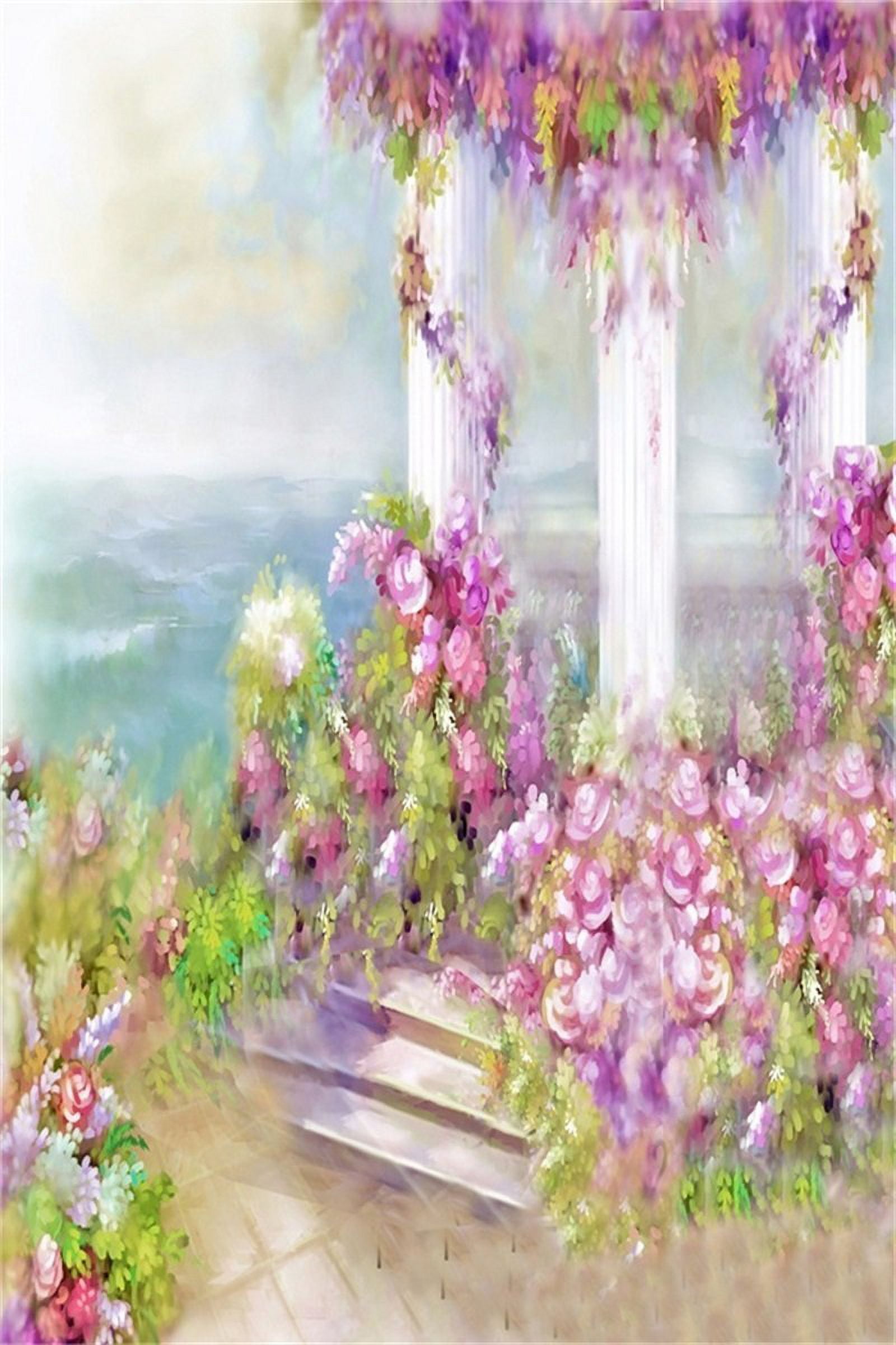 MOHome 5x7ft Photography Studio Backdrops Girl Toddler Photo Shoot ...