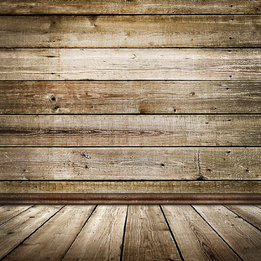 MOHome 5x7ft Shabby Wood Wall Floor Photography Backdrop Prop Photo ...