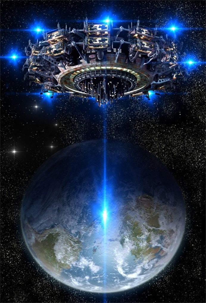 Planet Earth Spaceship