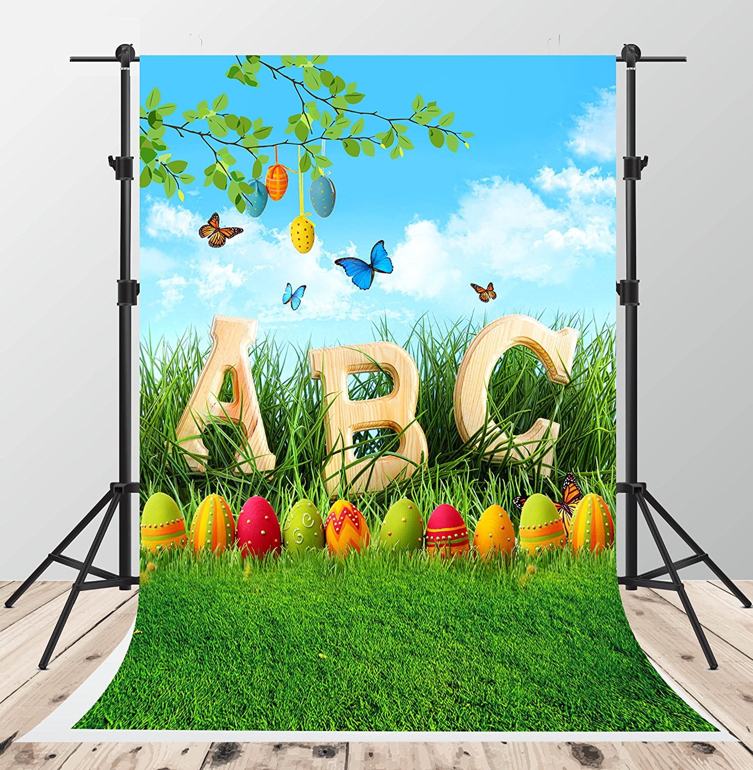 Mohome 5x7ft Spring Photography Backdrops Nature Easter Background For