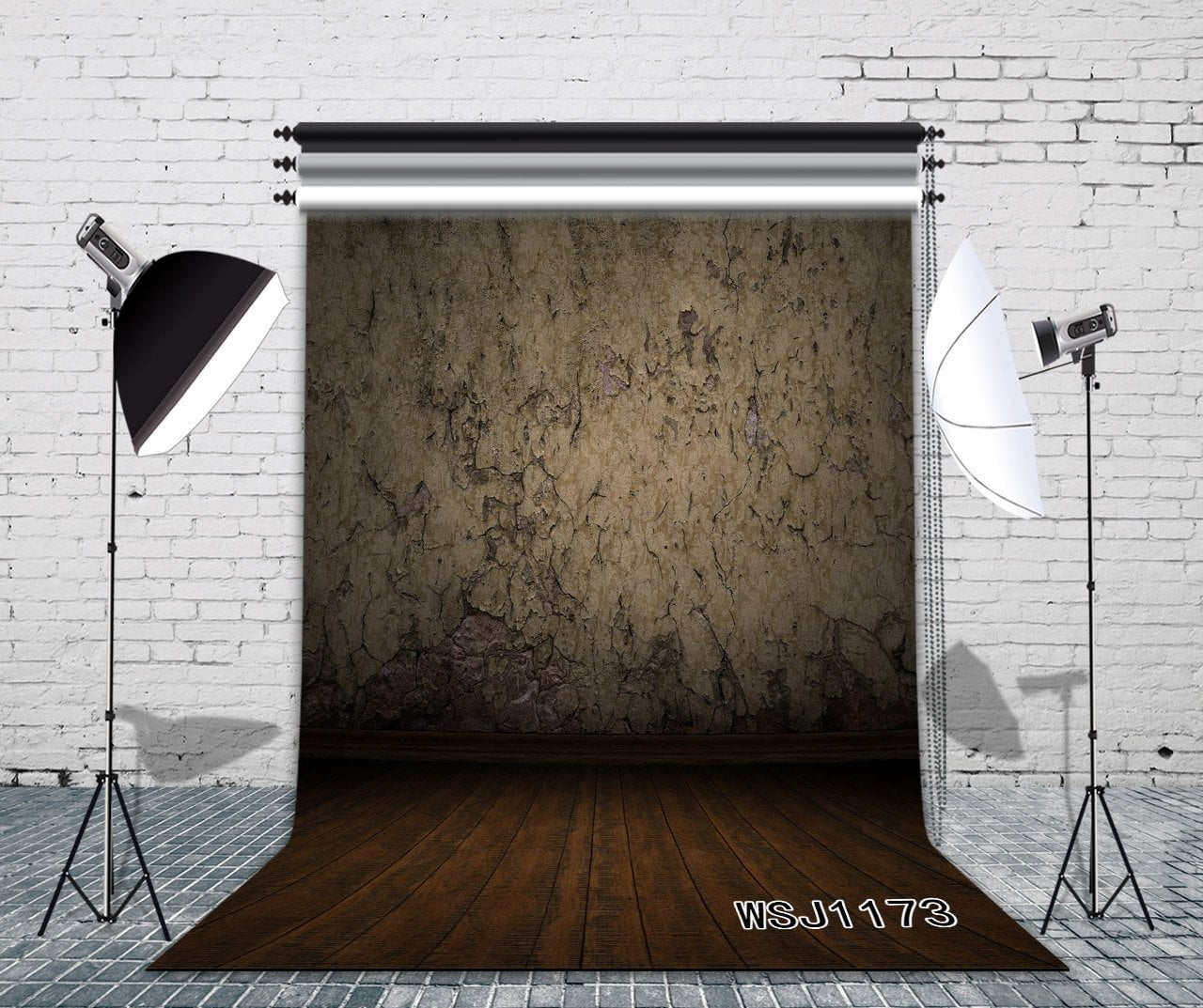 MOHome 5x7ft The Walls of the Collapsed Photography Backdrop Studio ...