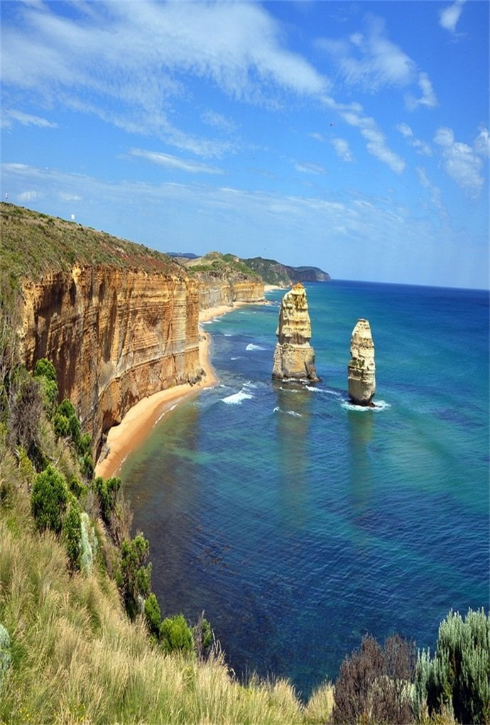 MOHome 5x7ft Twelve Apostles Backdrop For Photography Tour Nature ...