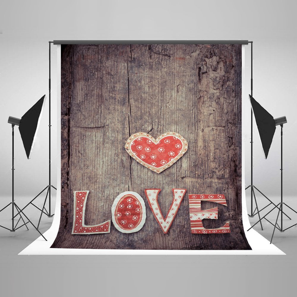 MOHome 5x7ft Valentine's Day Photo Studio Backgrounds Love Backdrops ...
