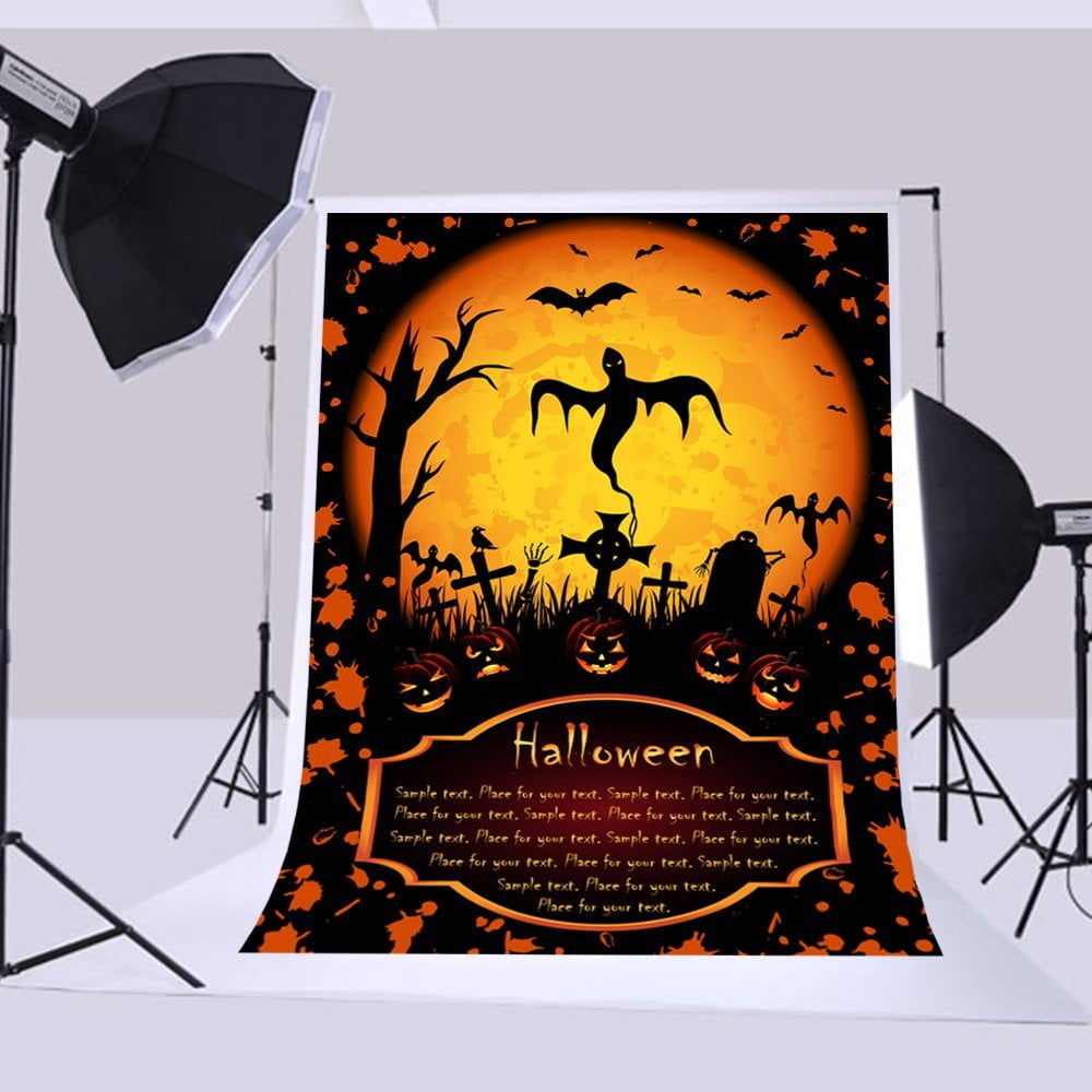 MOHome 5x7ft backdrop Halloween Party Photography backdrops - Walmart.com