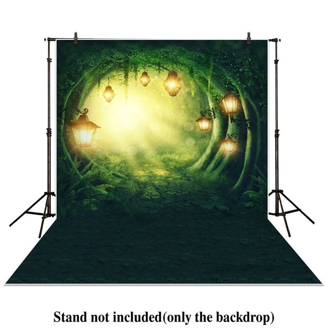 MOHome 5x7ft photography backdrops secret garden enchanted forest ...