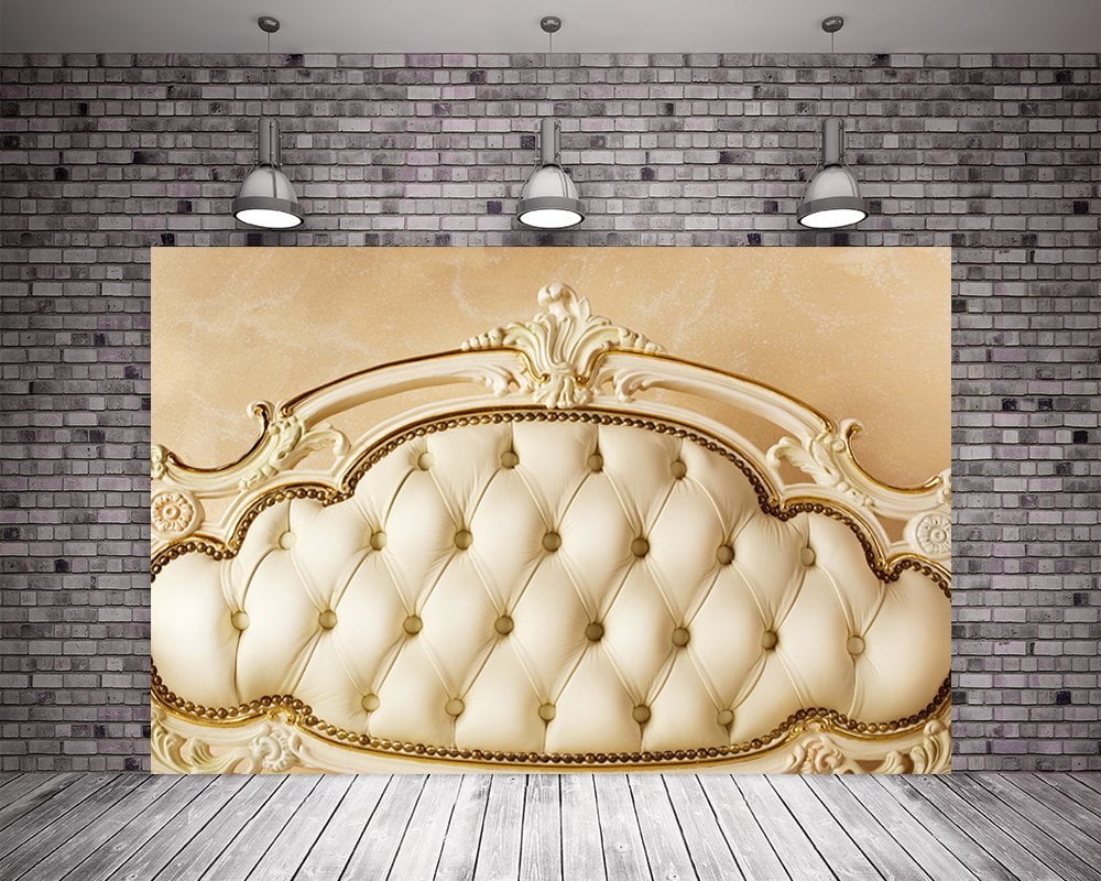 MOHome 7X5ft Baroque Bed Headboard Bed Photography Backdrop Photo ...
