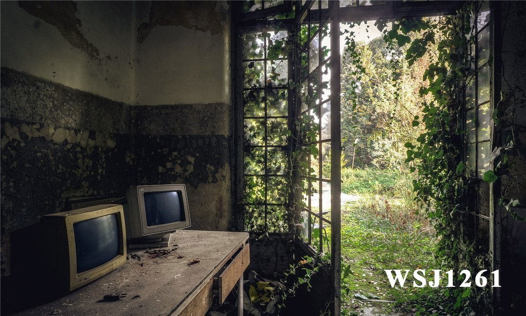 MOHome 7x5ft Abandoned Room Halloween Theme Photography Backdrop Studio ...