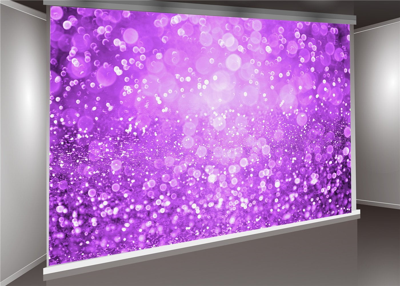 MOHome 7x5ft Abstract Photography Backdrops Purple Glitter Sparkle ...