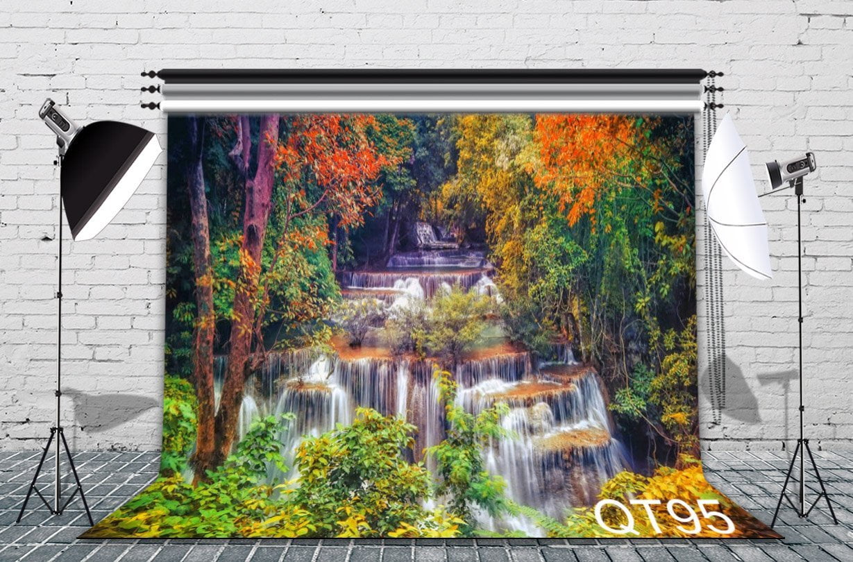 MOHome 7x5ft Autumn Scenery Fall Photography Backdrops Studio ...