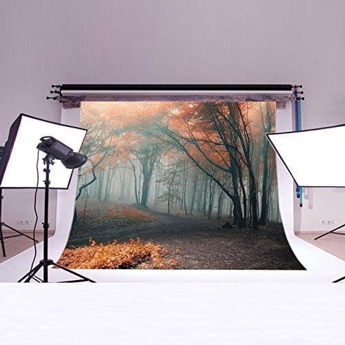 MOHome 7x5ft Autumn Woods Fall Photo Backdrop Photography Backdrop ...