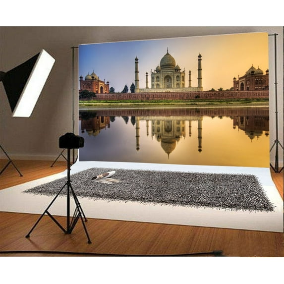 MOHome 7x5ft Backdrop Photography Background Fancy Taj Mahal Scene ...
