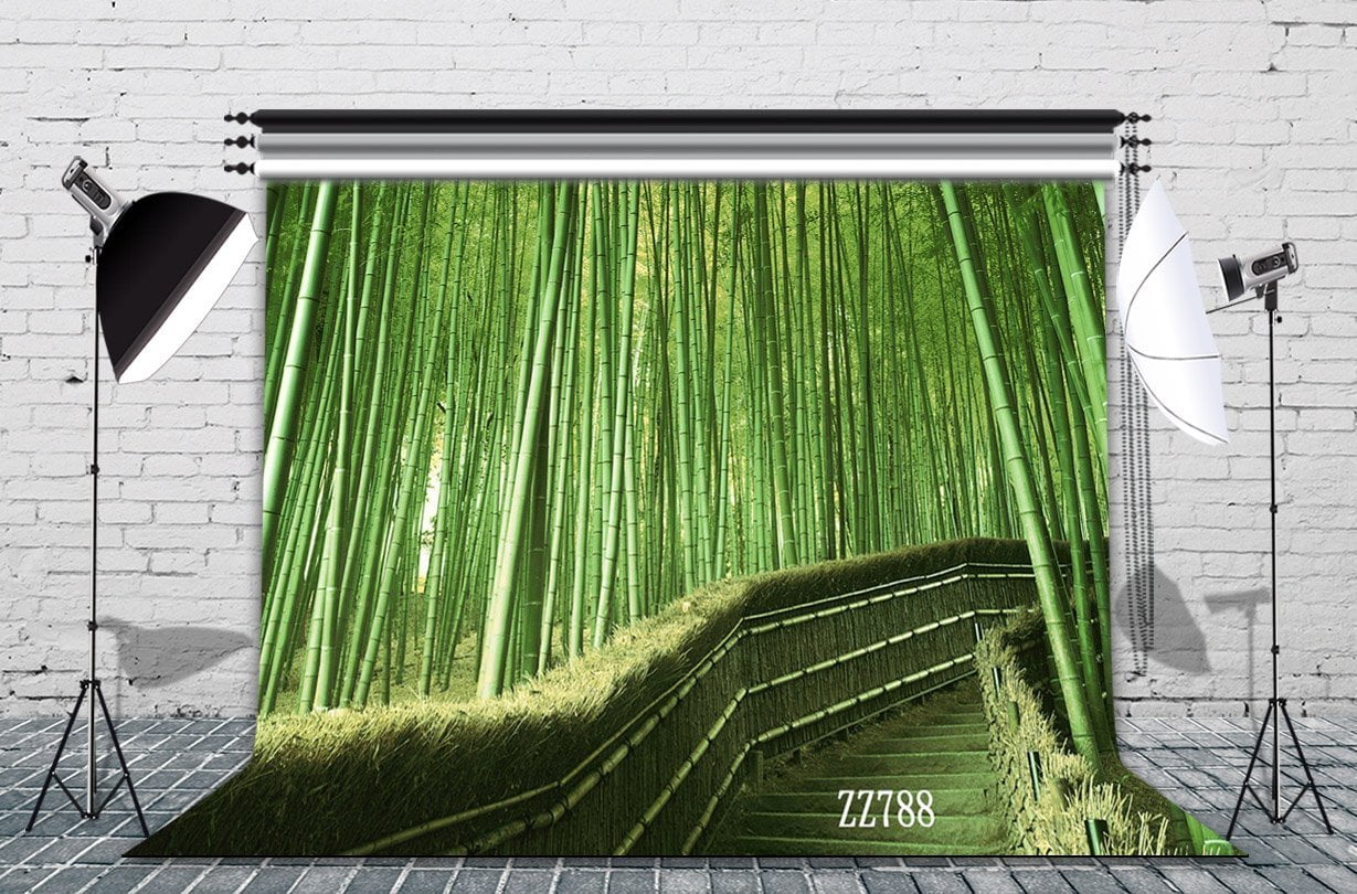 MOHome 7x5ft Bamboo Forest Nature Scenery Photography Background ...