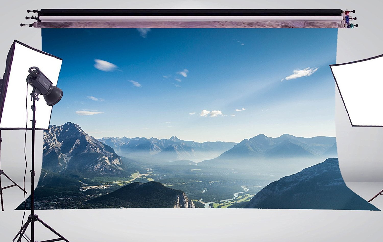 MOHome 7x5ft Beautiful mountains and rivers Photo Background ...