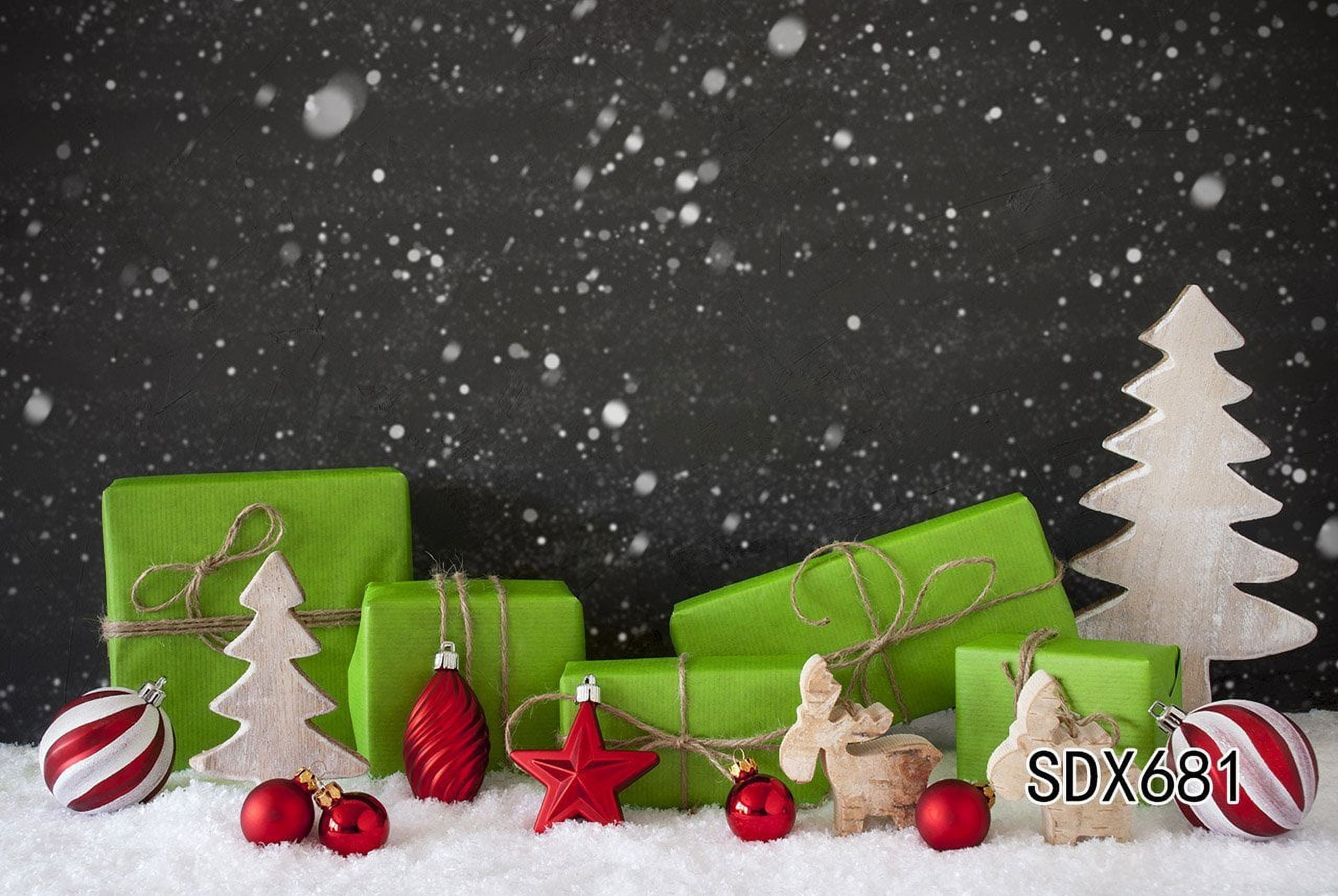 MOHome 7x5ft Christmas Gift Christmas Photography Backdrops Studio ...