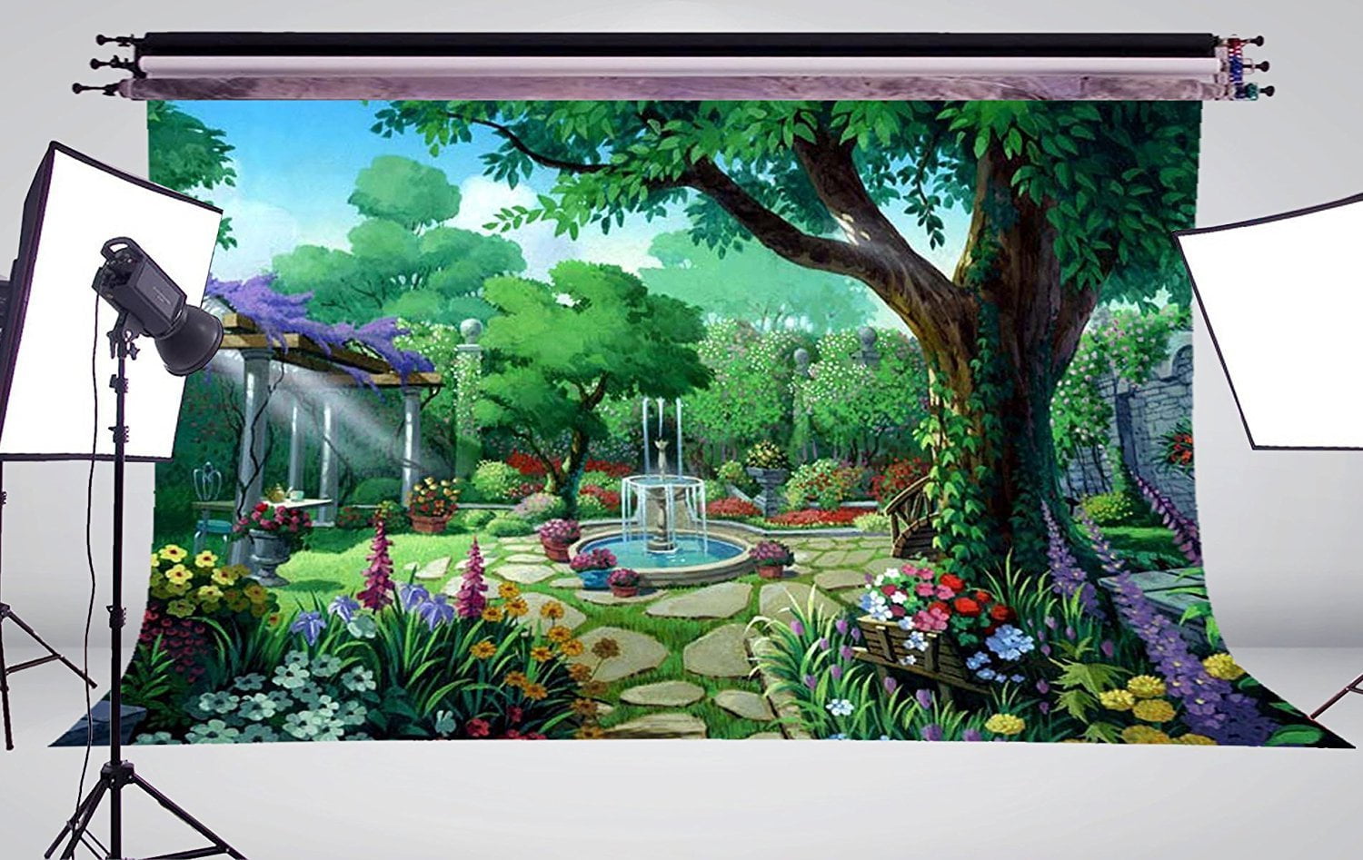 MOHome 7x5ft Fairytale World Photography Backdrop Props Beautiful Park ...