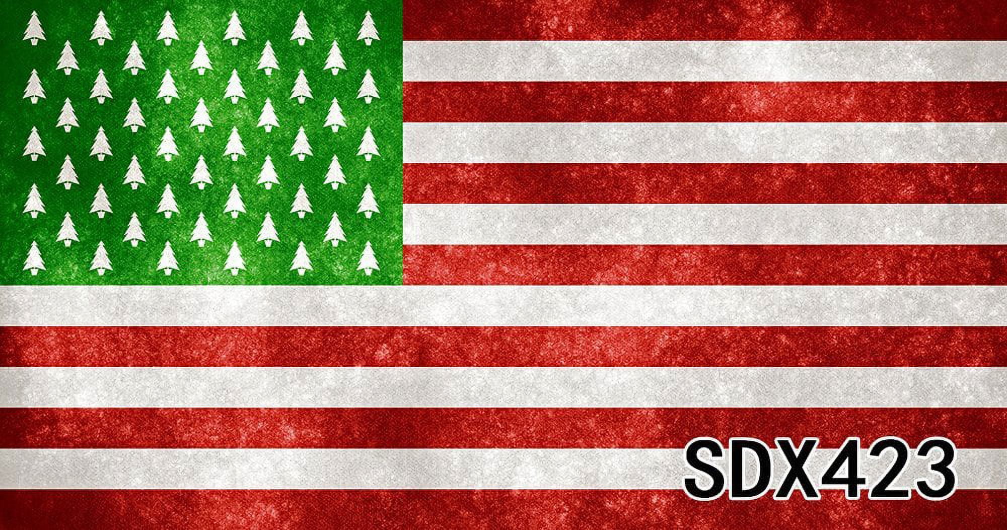 MOHome 7x5ft Flag Christmas Photo Backdrops Studio Photography Backdrop ...