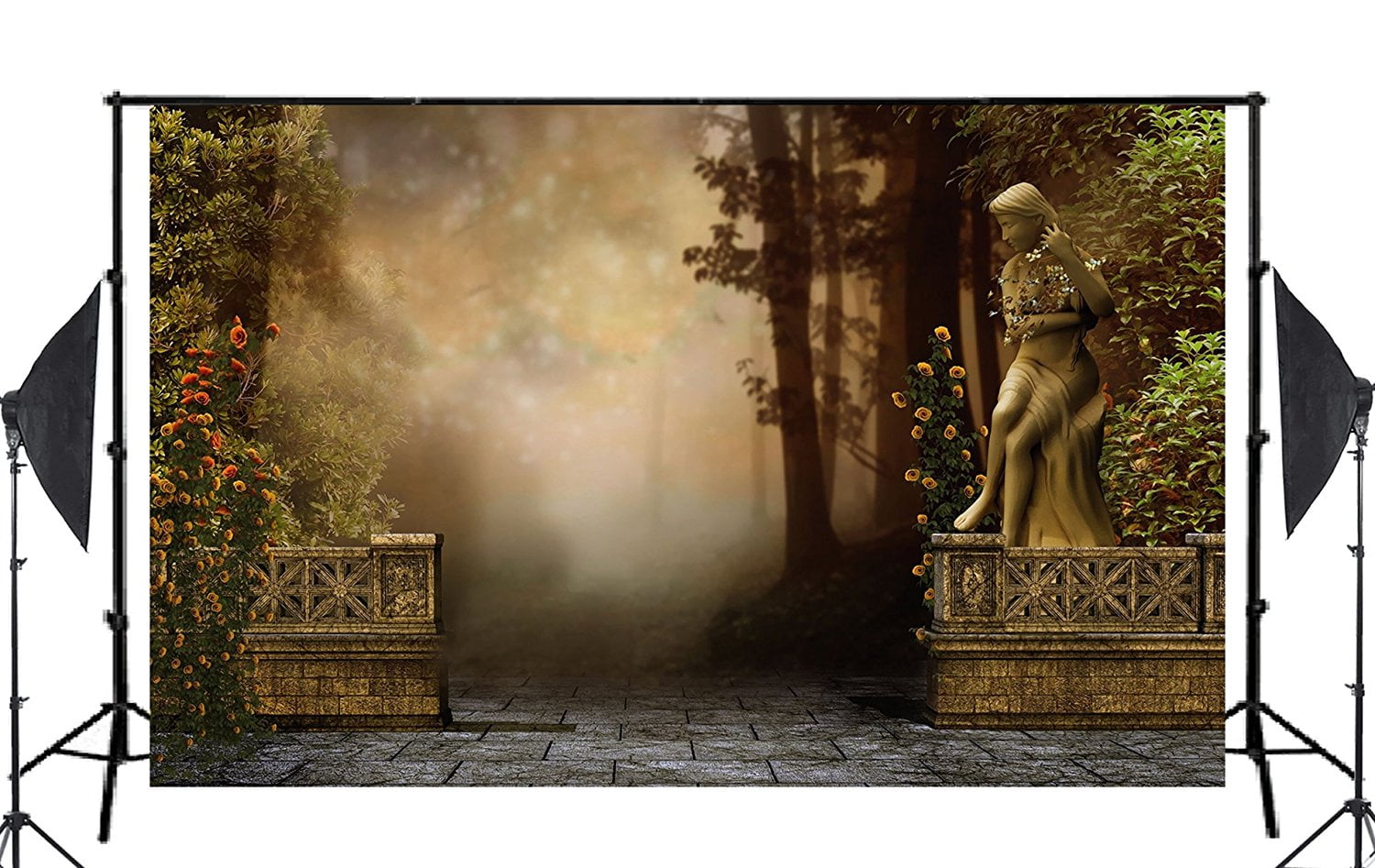 MOHome 7x5ft Fog Photo Background Photography Backdrop Studio Props ...