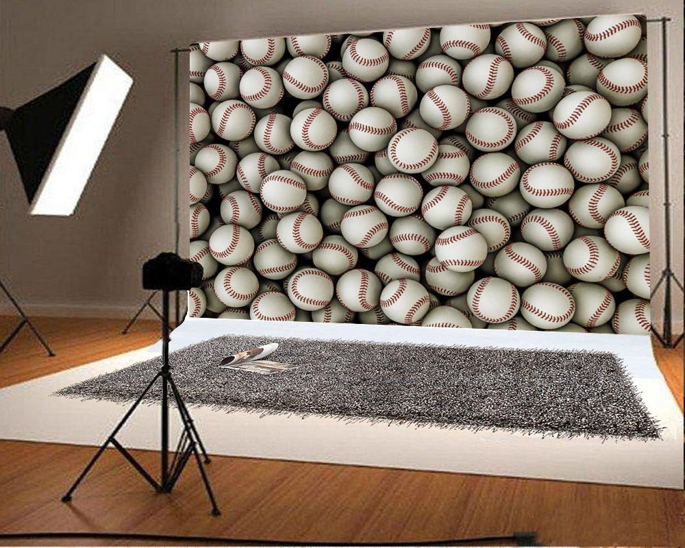 MOHome 7x5ft Photography Backdrop Baseball Children Adults Sports theme ...