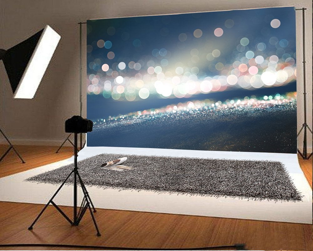 MOHome 7x5ft Photography Backdrop Bokeh Shinning Dots Dreamy Lights ...