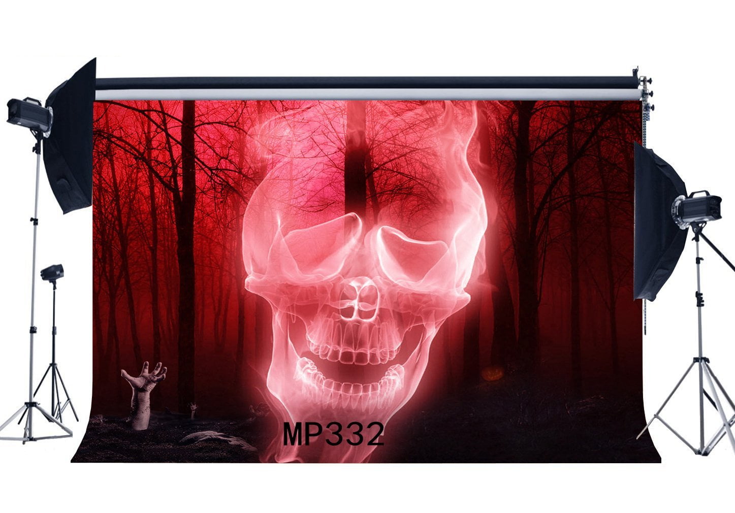 MOHome 7x5ft Photography Backdrop Halloween Horror Night Mysetrious ...