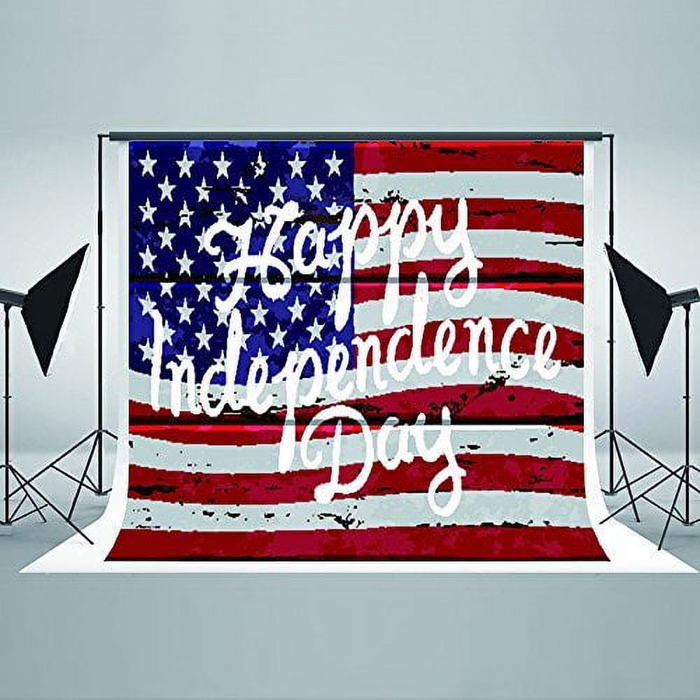 MOHome 7x5ft Photography Backdrop Happy Independence Day Photo ...