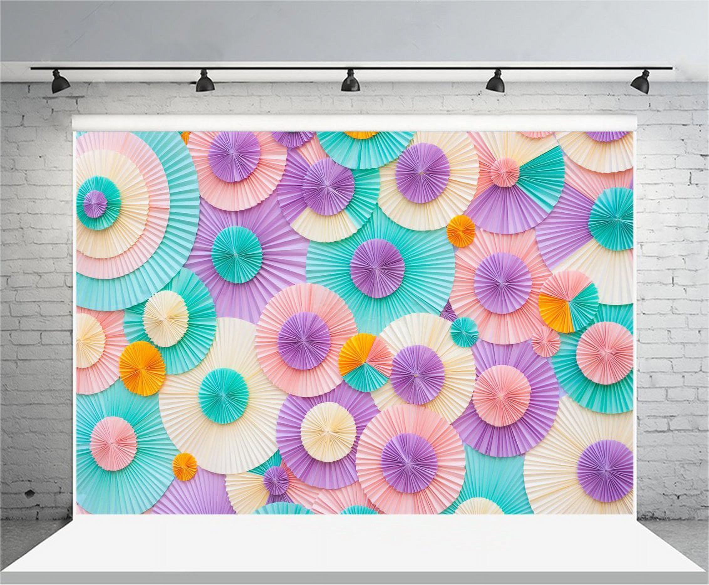 MOHome 7x5ft Photography Background Flower Paper Blossoms Art Hand ...