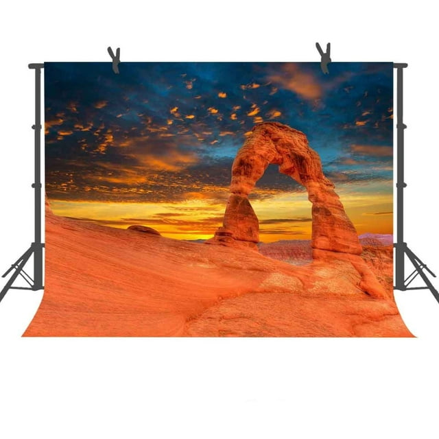 MOHome 7x5ft Spectacular Desert Arches Photography Backdrop Studio ...