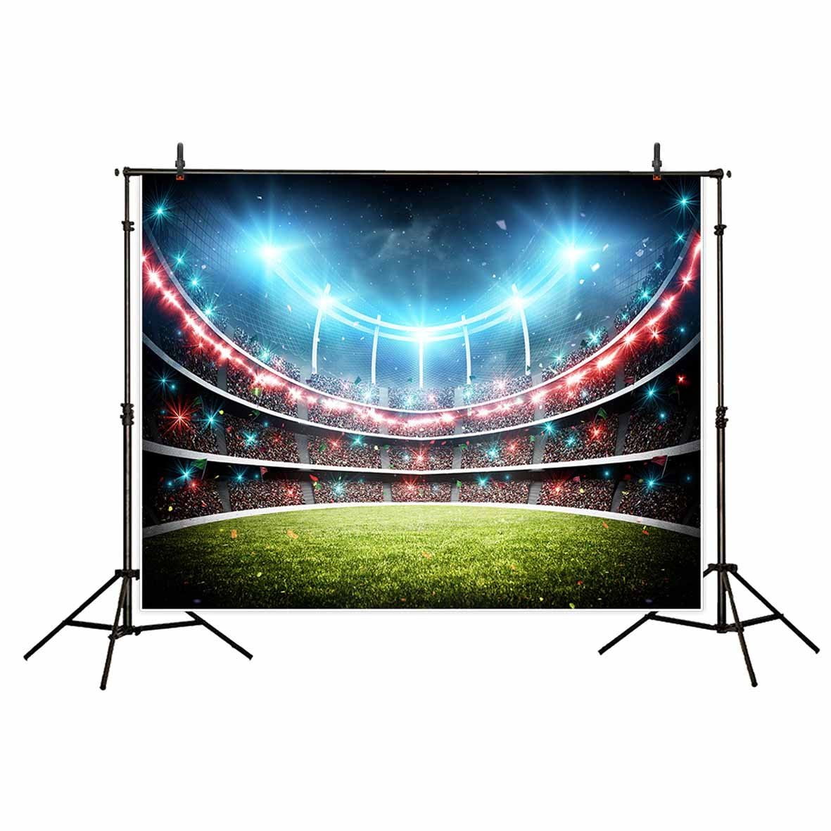 MOHome 7x5ft Sport Photography Backdrop field football Soccer Court ...