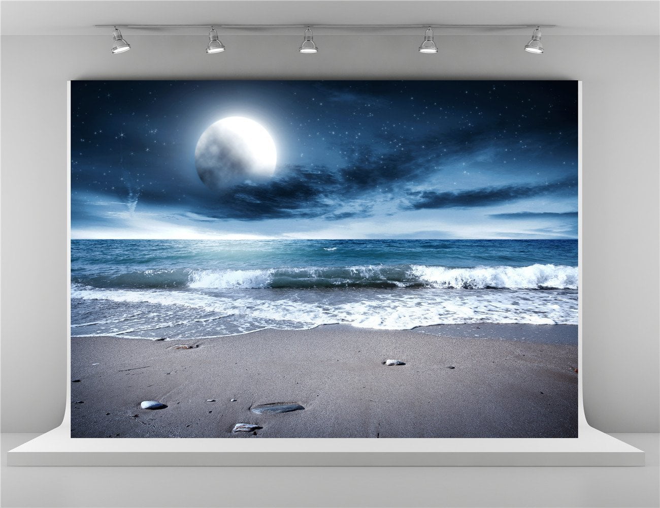 MOHome 7x5ft Summer Night Background for Photographer Moon Backdrop ...