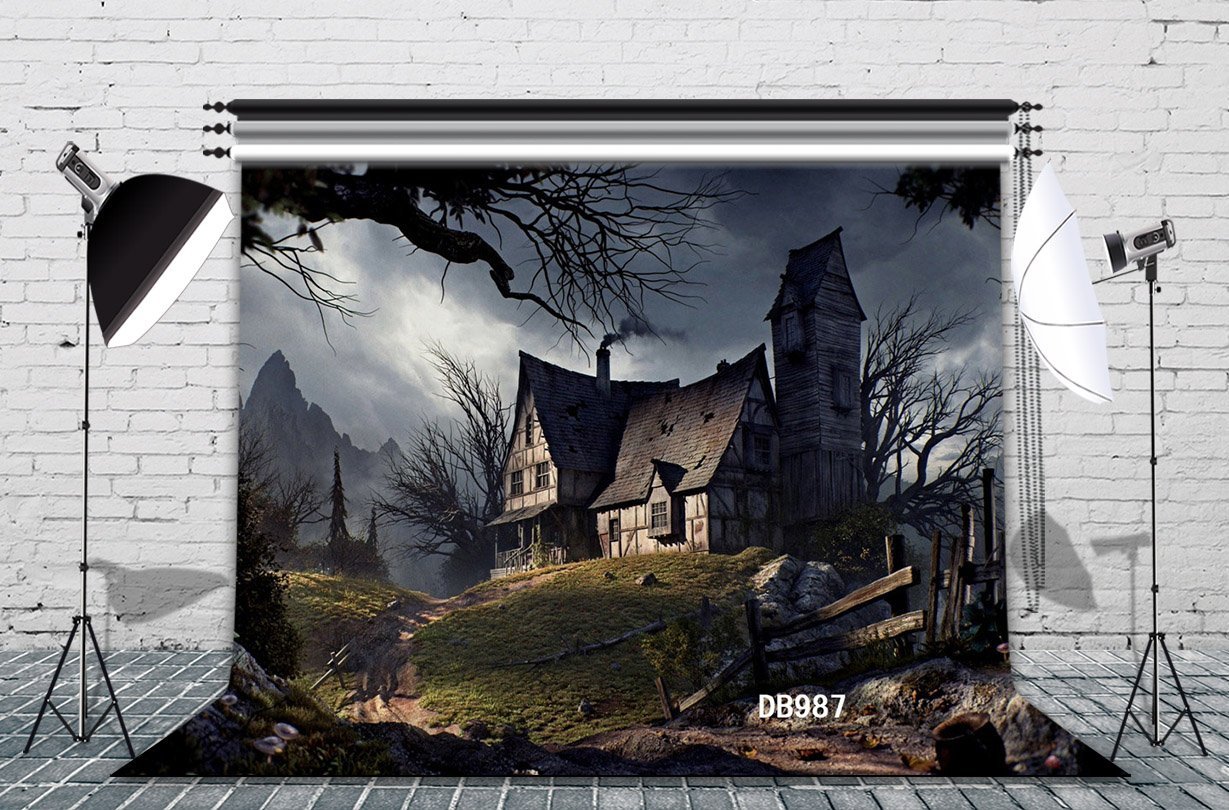 MOHome 7x5ft The Mysterious House photography Backdrop Background ...