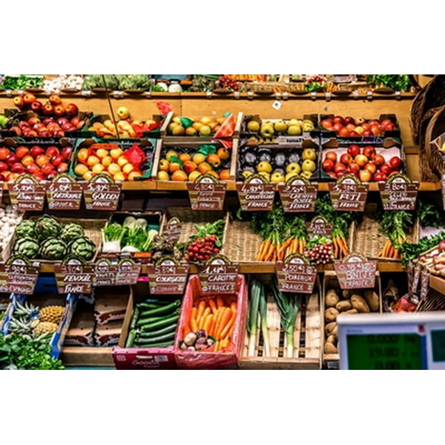 MOHome 7x5ft Vegetables Booth Photography Backdrop Prop Photo ...