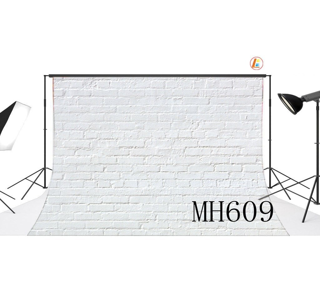 MOHome 7x5ft White Wall Photo Backdrops Studio Background Studio ...