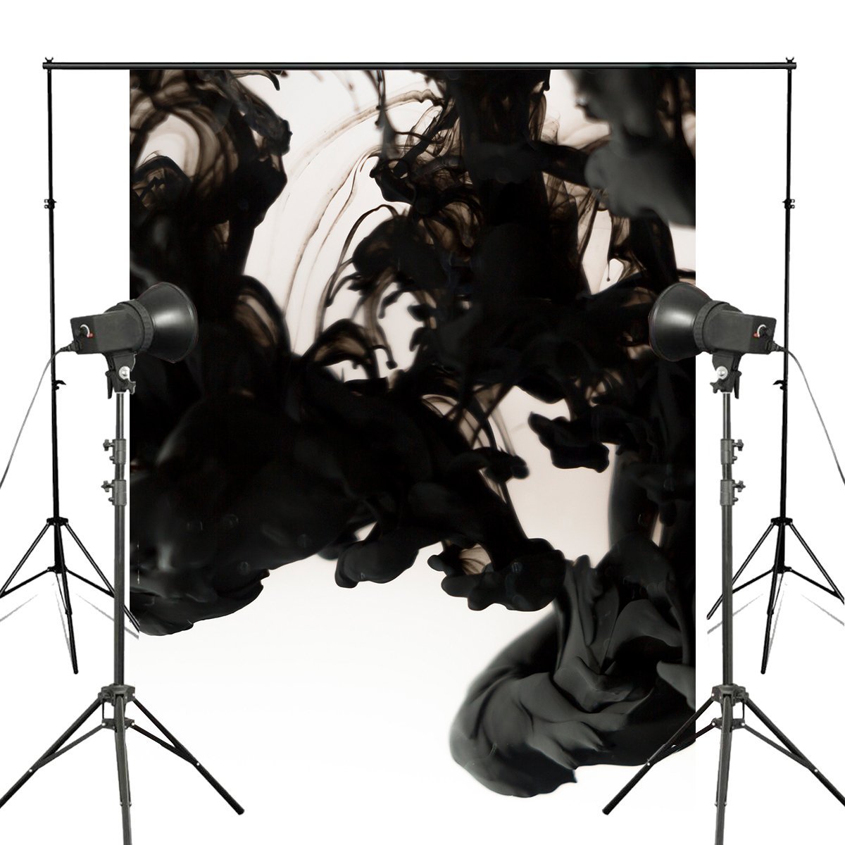 MOHome Abstract Art 5x7ft Photo Painting Drawing of the Splashed Ink ...