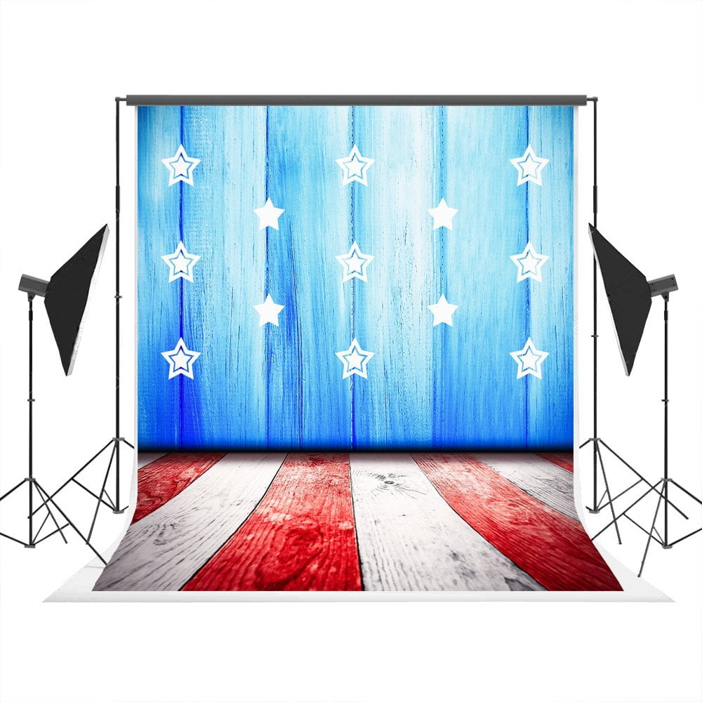 MOHome American Flag Photography Backdrops Studio Props 5x7ft Photo ...