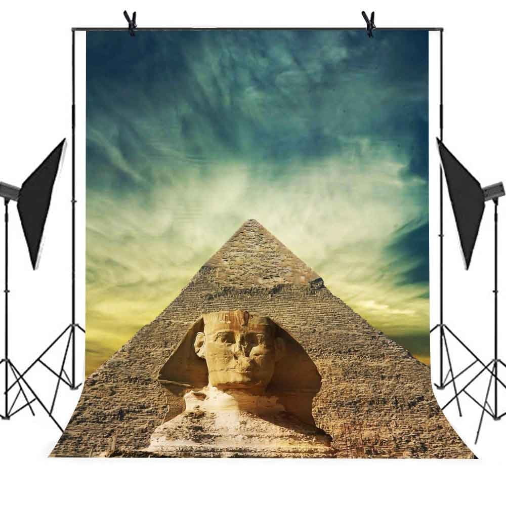 MOHome Backdrop 5x7ft Egypt Pyramid and The Sphinx Backdrops For Photo ...