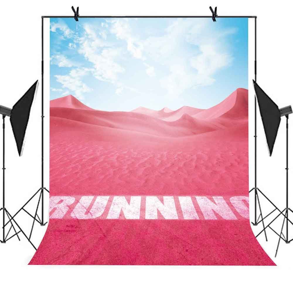 MOHome Backdrop 5x7ft Millennial Pink Desert Fashion Style Background ...