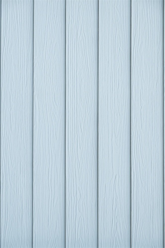 MOHome Backdrop 5x7ft Photography Background Light Blue Color Wood ...