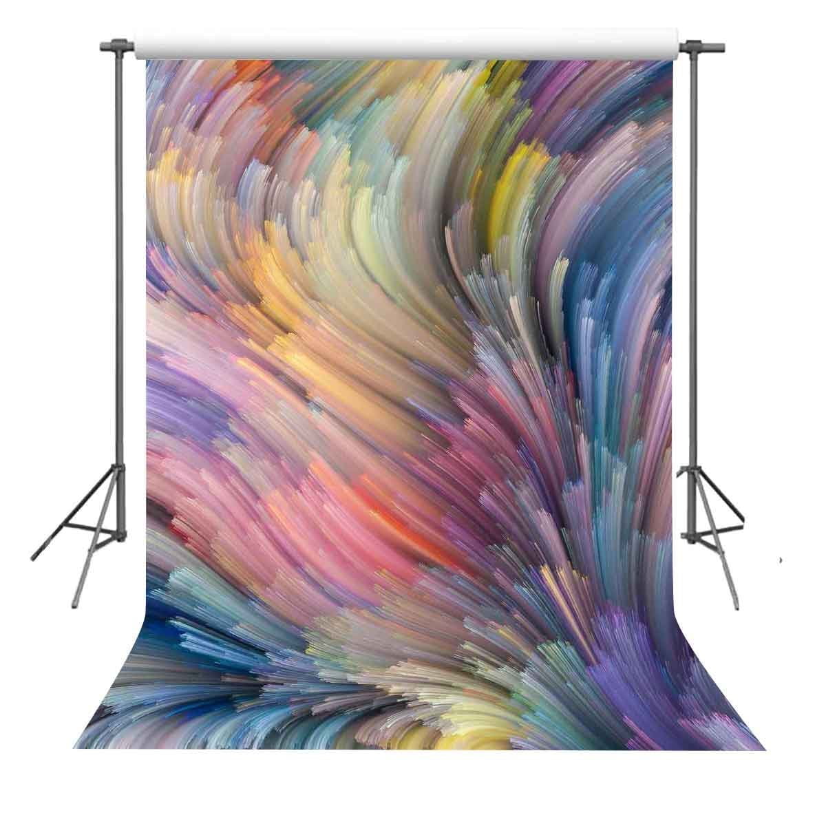 MOHome Background 5x7ft Colorful Oil Painting Photography Backdrop ...