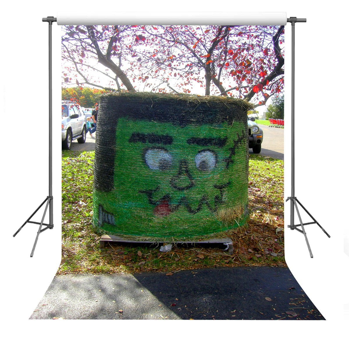 MOHome Background 5x7ft Creative Trash Can Photography Backdrop Photo ...