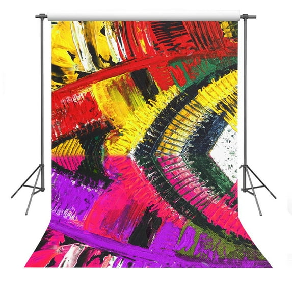 MOHome Background 5x7ft Graffiti Color Photography Backdrop Photo ...