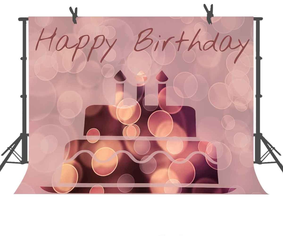 Mohome Background 7x5ft Happy Birthday Photography Backdrop For