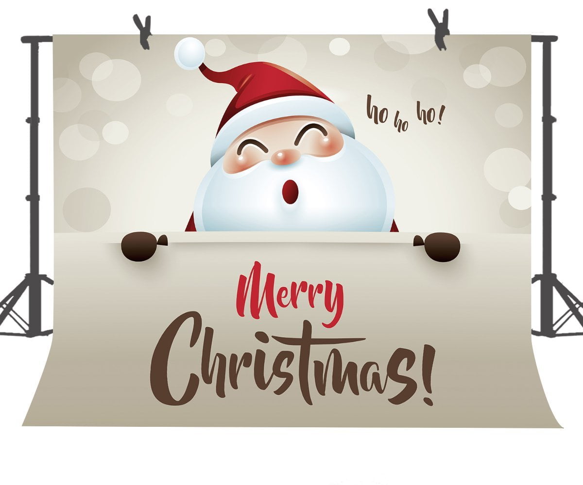 MOHome Christmas Theme 7x5 feet Cartoon Santa Claus Photography ...