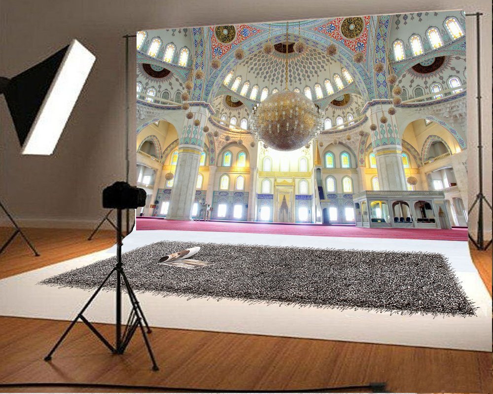 MOHome European Building Backdrop 7x5ft Photography Background Pillar ...