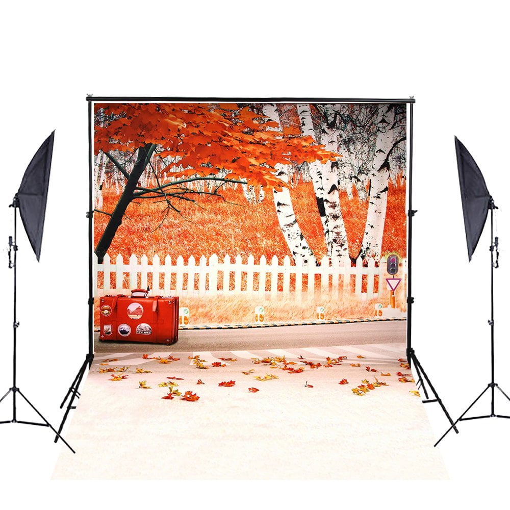 MOHome Natural Scenery Photography Backdrops Backgrounds 5x7ft Maple ...