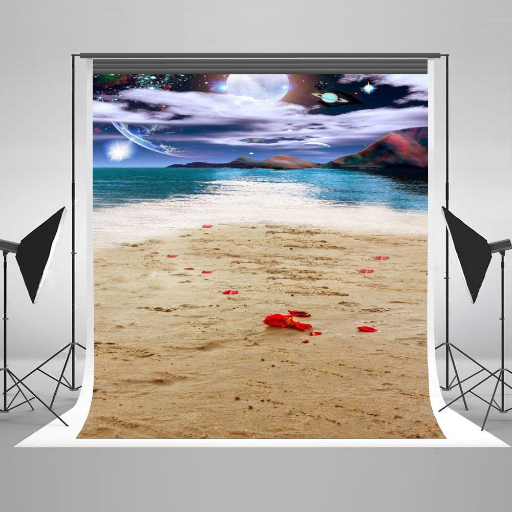 MOHome Ocean Sand Beach Interplanetary Astronomy Fantasy Sky Photo ...