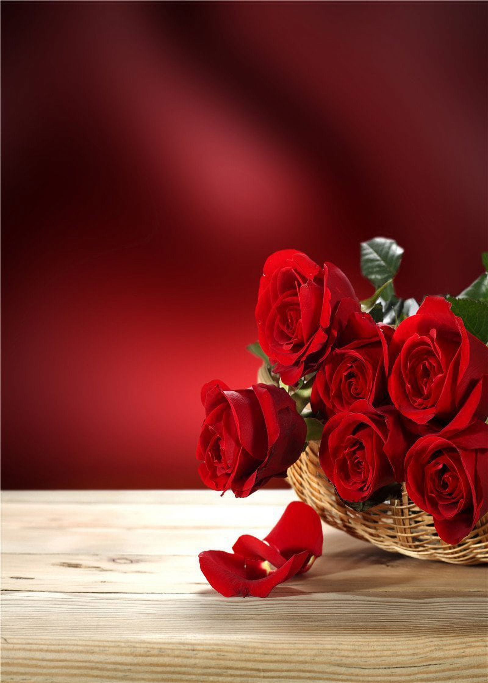 MOHome Photo Backdrops Wooden Floor Photo Studio Props Rose Photography ...